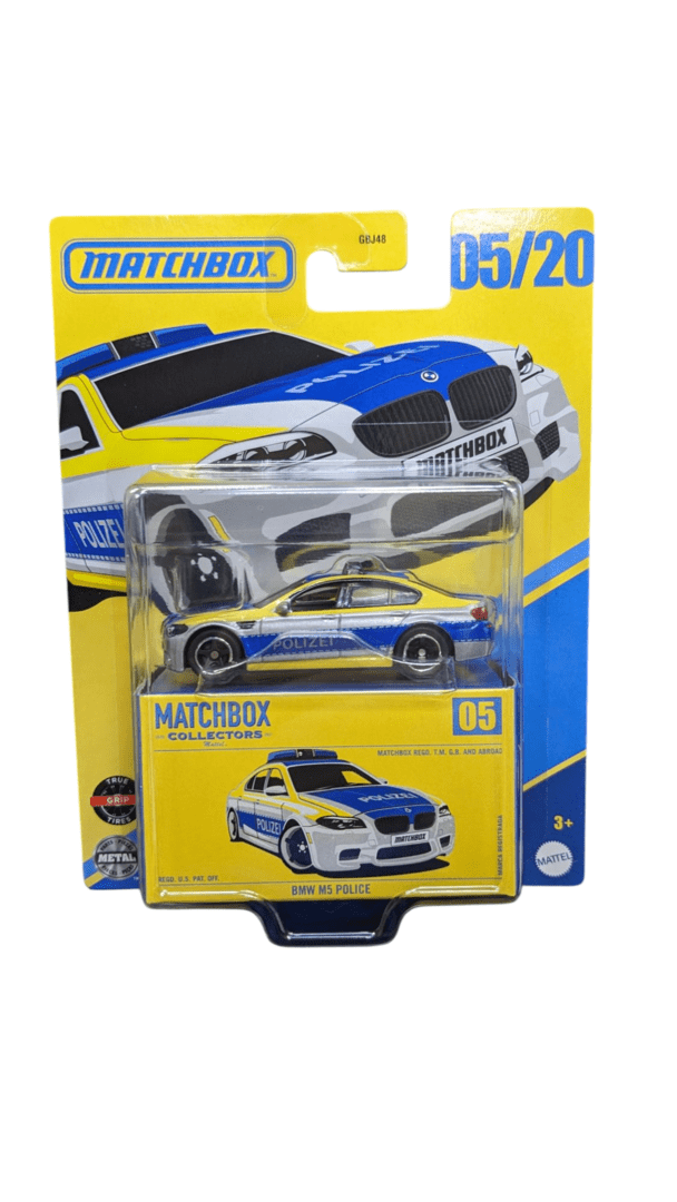 2025 Matchbox Collectors #05 BMW M5 Police POLIZEI - Walmart.com