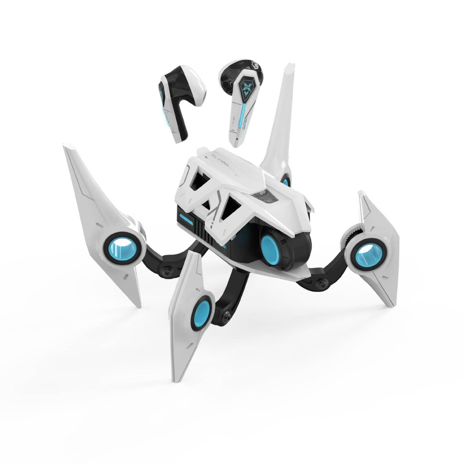 2025 Mecha Style Bluetooth Earbuds Professional Gaming In-Ear Wireless ...