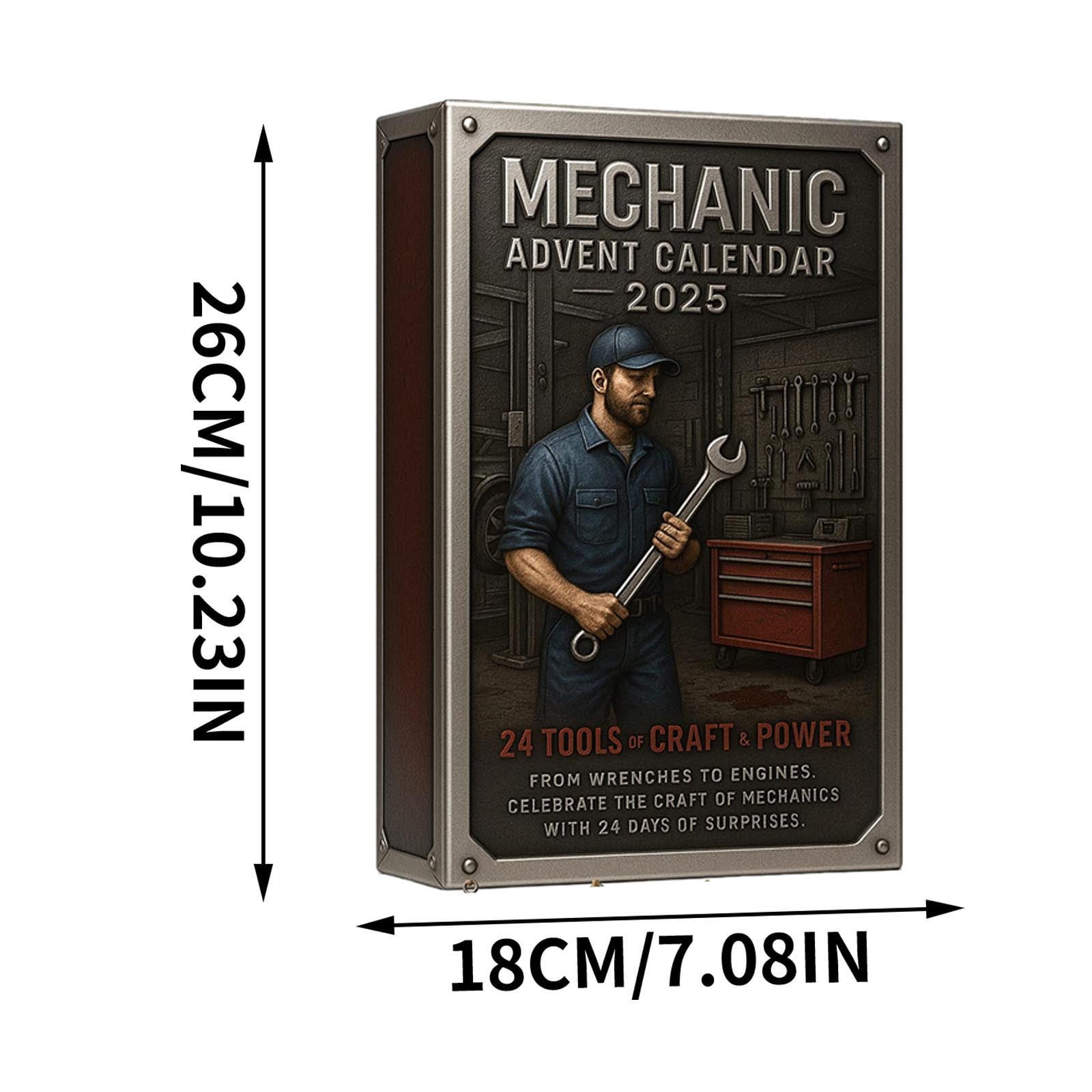 2025 Mechanic Advent Calendar, 24-Day Holiday Countdown Advent Calendar ...