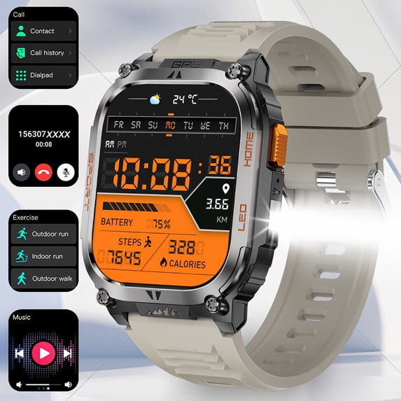 2025 Men'S : Dual Positioning with GPS And Beidou, 2.01" HD Display, 180 Sports Modes, Alloy ...