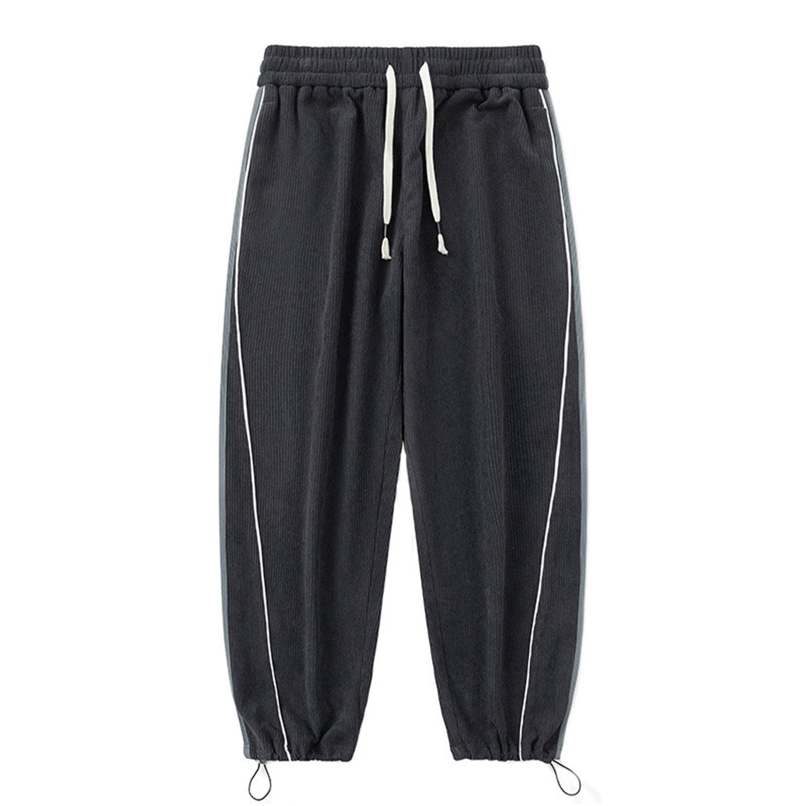 2025 Men Spring Twill Athletic Corduroy Casual Sweatpants Comfortable ...
