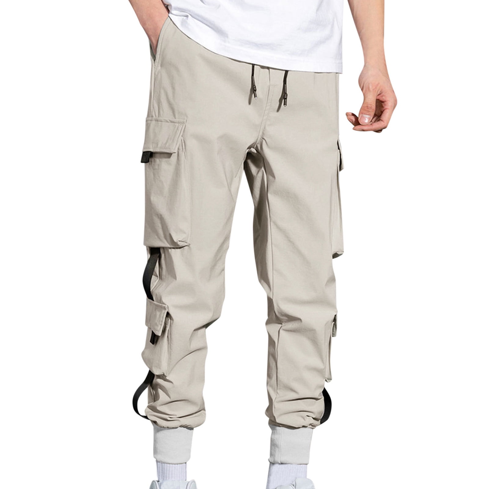 2025 Men's Loose Plus Size Big Men's Sports Harlem Pants Nine Lp812 ...