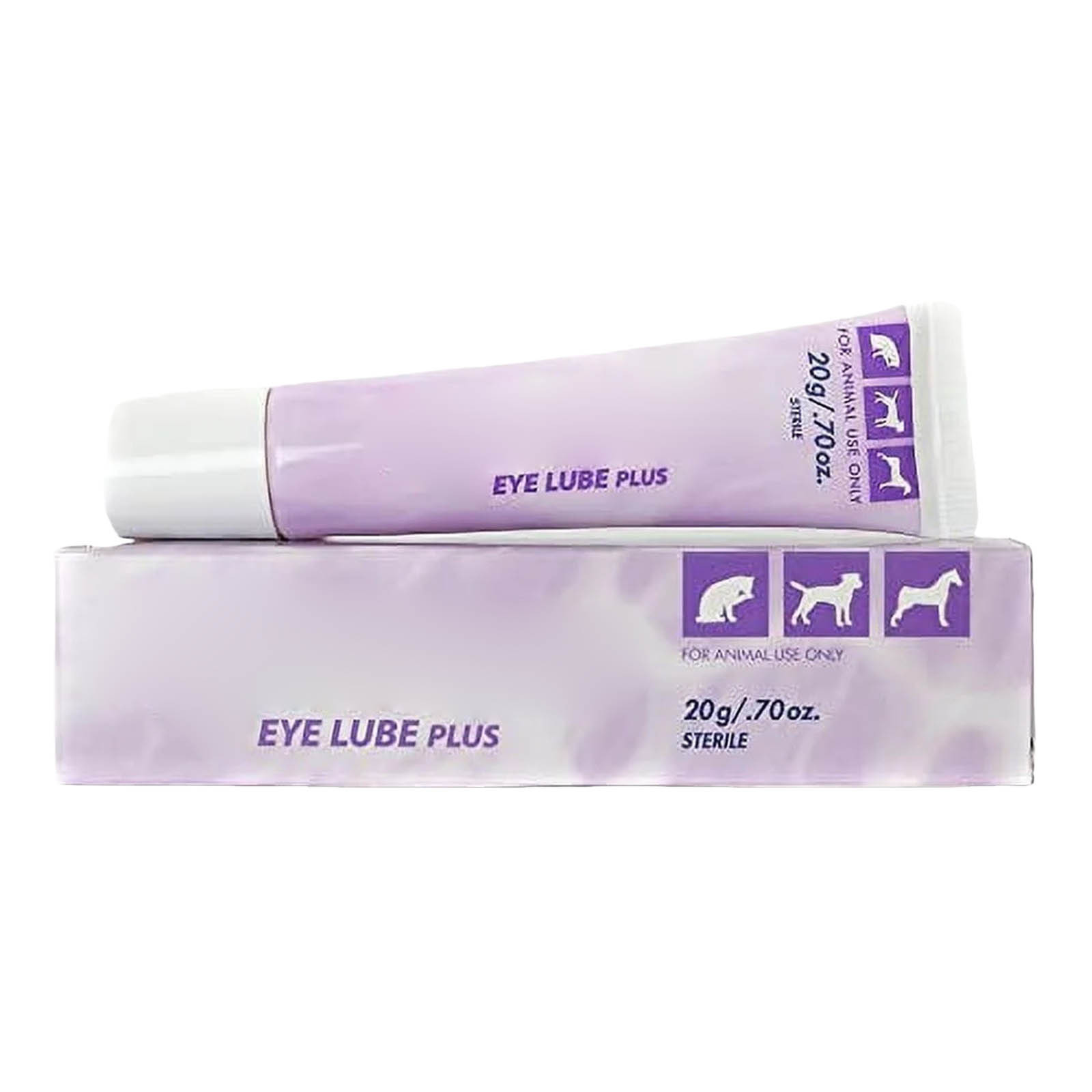 2025 Mew OptixCare Pet Eye Lube Plus + Hyaluron 20g for Dog Cat Horses ...