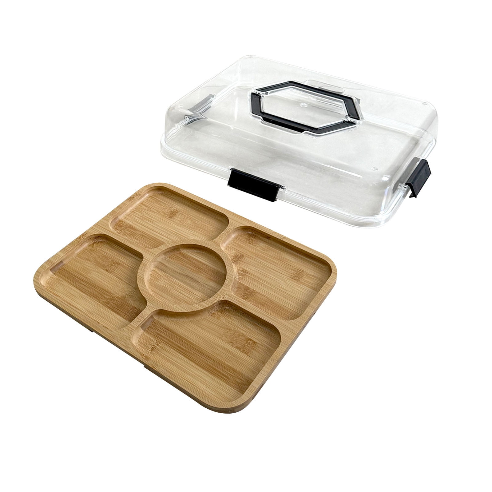 2025 Mew Portable Travel Charcuterie Boards with Locking Lid and Handle ...