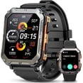 2025 Military Smart Watches for Men 1.83" HD Touch Screen Outdoor Sport ...