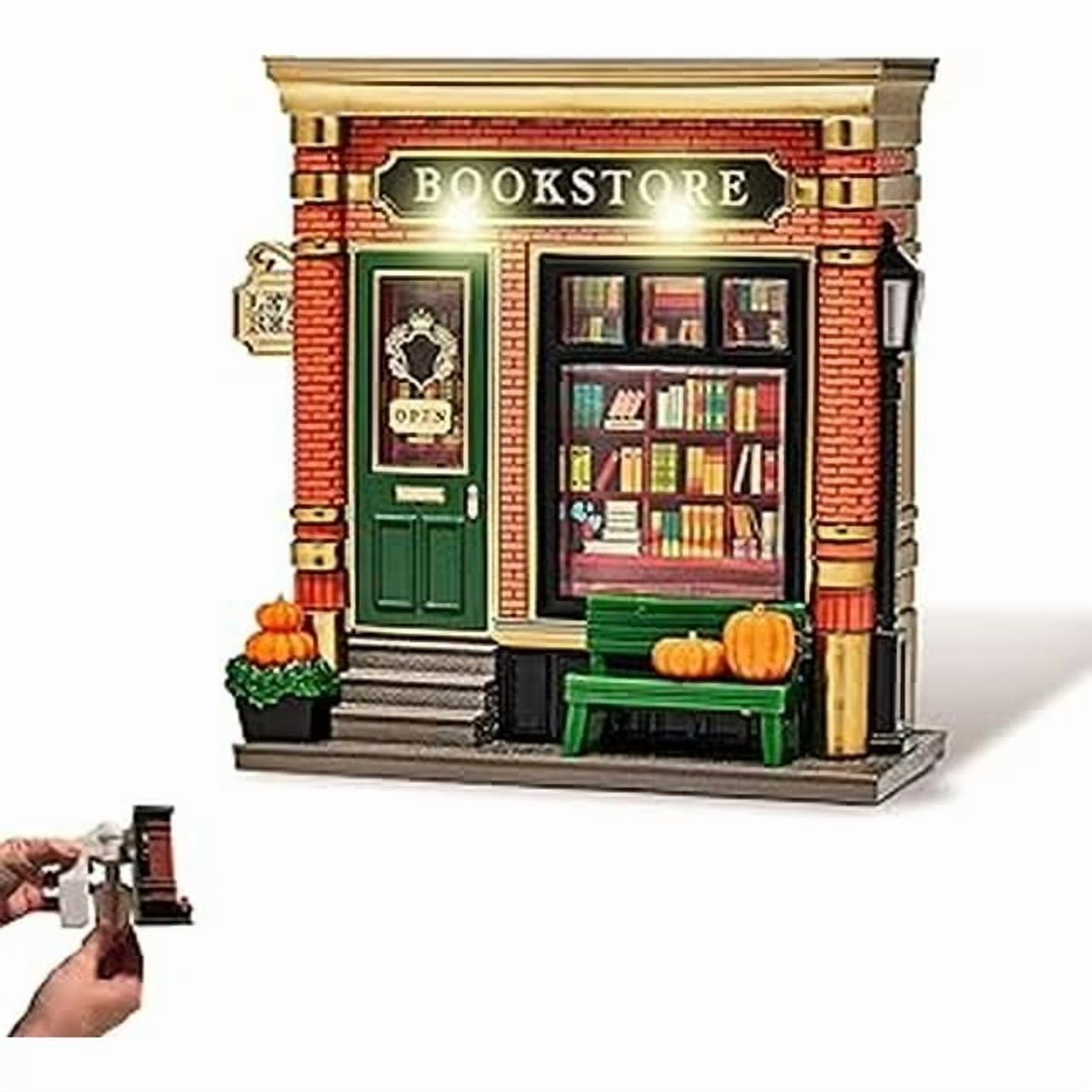 2025 Mini Bookstore Plug-in Fragrance Diffuser & Projector with Warm LED Glow and Book for Book ...