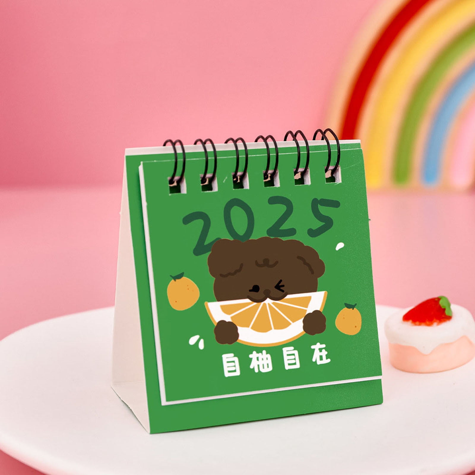 2025 Mini Desktop Calendar for Schools & Offices - July 2024 to Dec ...