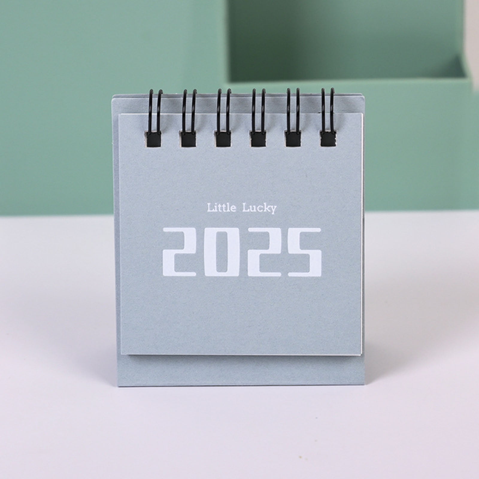 2025 Mini Small Desk Calendar Unprinted Wind Calendar Punch Card ...