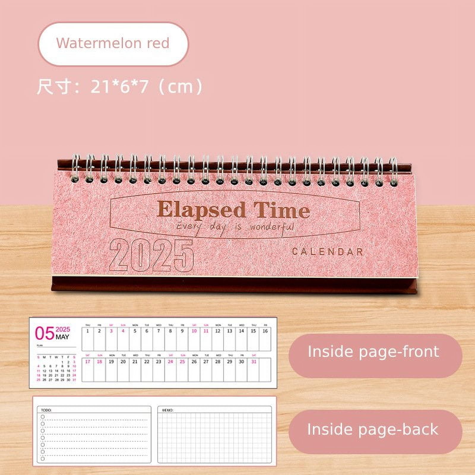 2025 Minimalist Mini Desk Calendar – Creative Schedule Organizer for ...