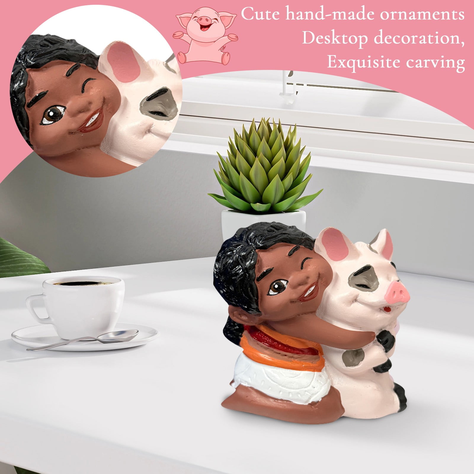 2025 Moana 2 Tonies Simea Figurine Toys, Desktop Ornament Figurines ...