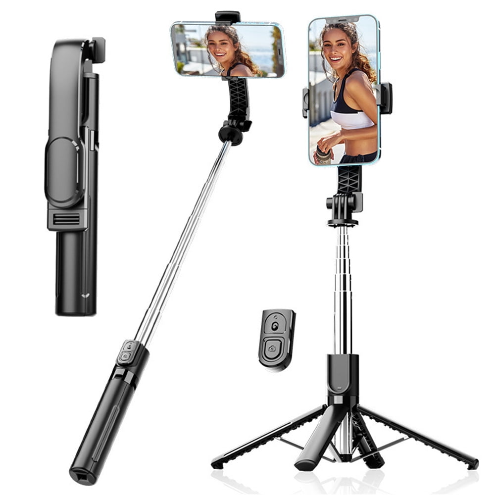 2025 Monopod Remote Shutter Fill Light for iPhone Samsung Xiaomi Phone ...