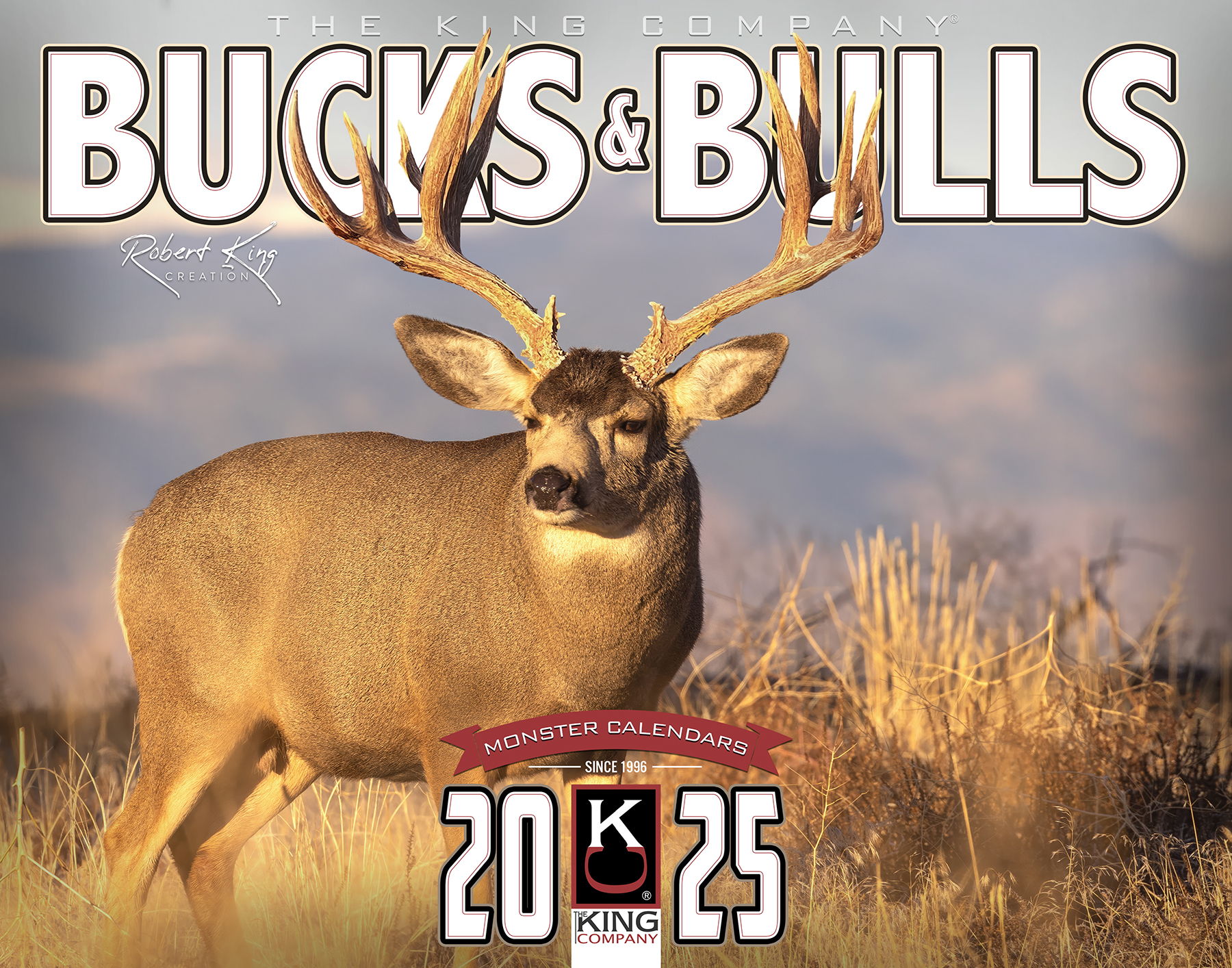 2025 Monster Bucks & Bulls Signature Series Wall Calendar 16-Month X ...