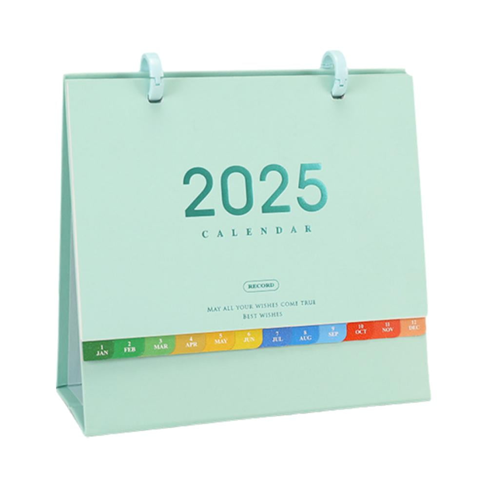 2025 Month to View Desk Calendar Home Office Table Work Calendars ...