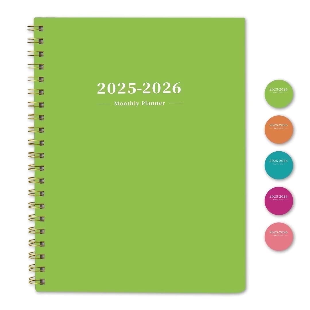 2025 Monthly Planner, 8.5x11": 24 Months (JAN. 2025 - DEC. 2026), Large ...