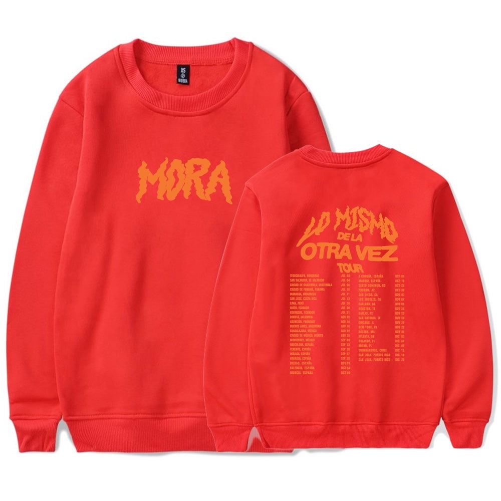2025 Mora Lo Mismo De La Otra Vez Tour Merch - Unisex Casual Crewneck ...