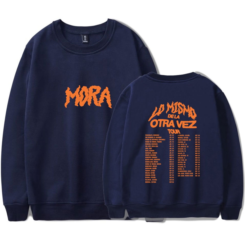 2025 Mora Lo Mismo De La Otra Vez Tour Merch - Unisex Casual Crewneck ...