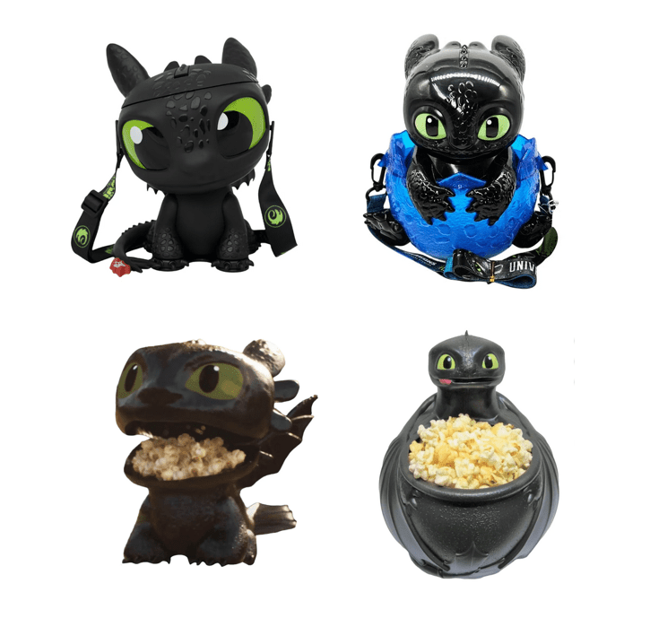 2025 Movie Limited Edition How to Train Your Dragon Toothless Popcorn ...