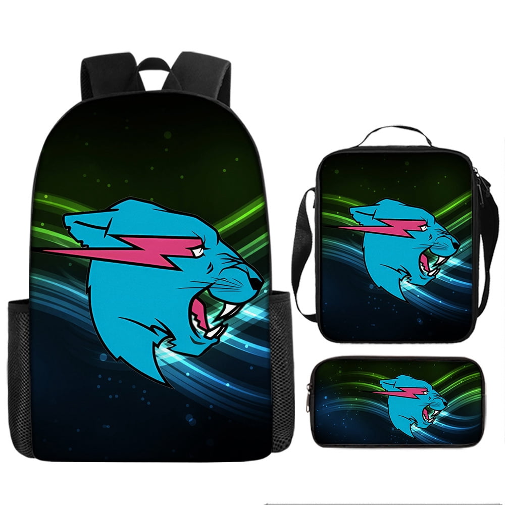 2025 Mr Beast Backpack for School, 16.5 Inch Backpack for Travel ...