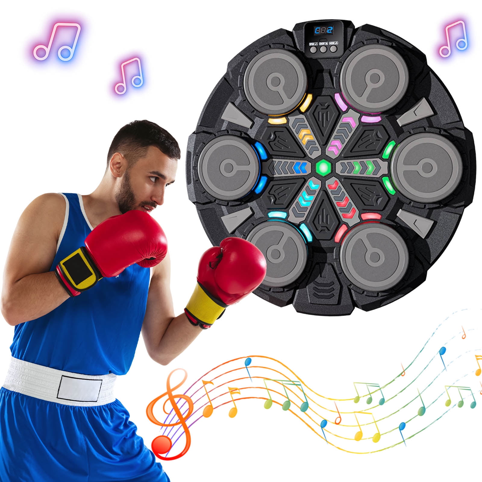 2025 Music Boxing Machine for Adults and Kids, Music Punching Machine ...