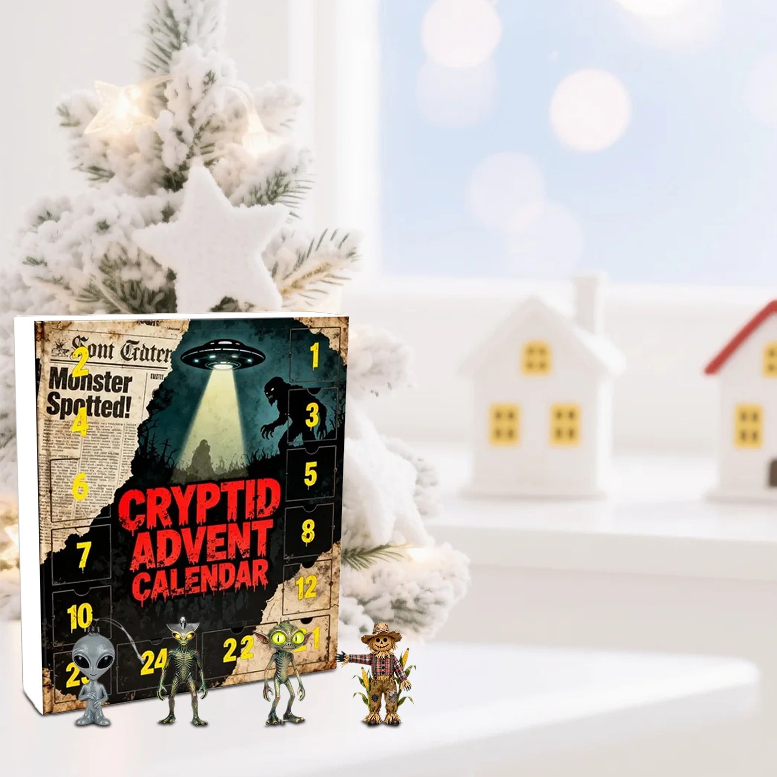 2025 Mysterious Creatures Advent Calendar Christmas Countdown With ...