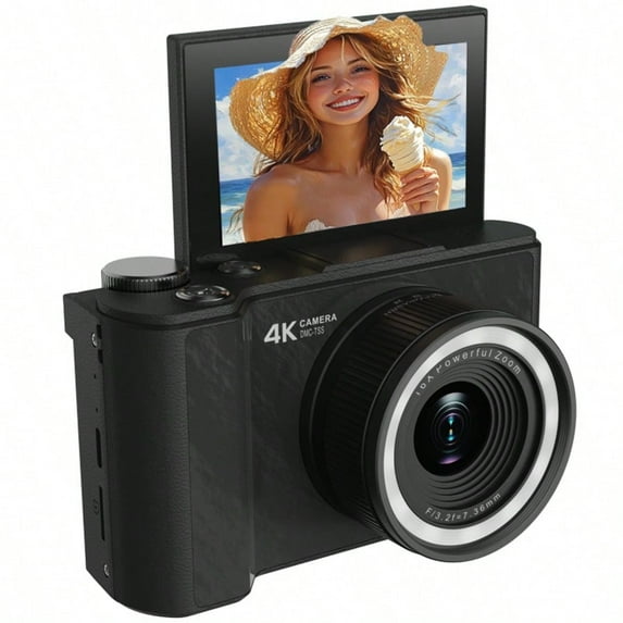 2025 NEW 4K 3-Inch Digital Camera, FHD 1080P, Digital Point And Shoot ...