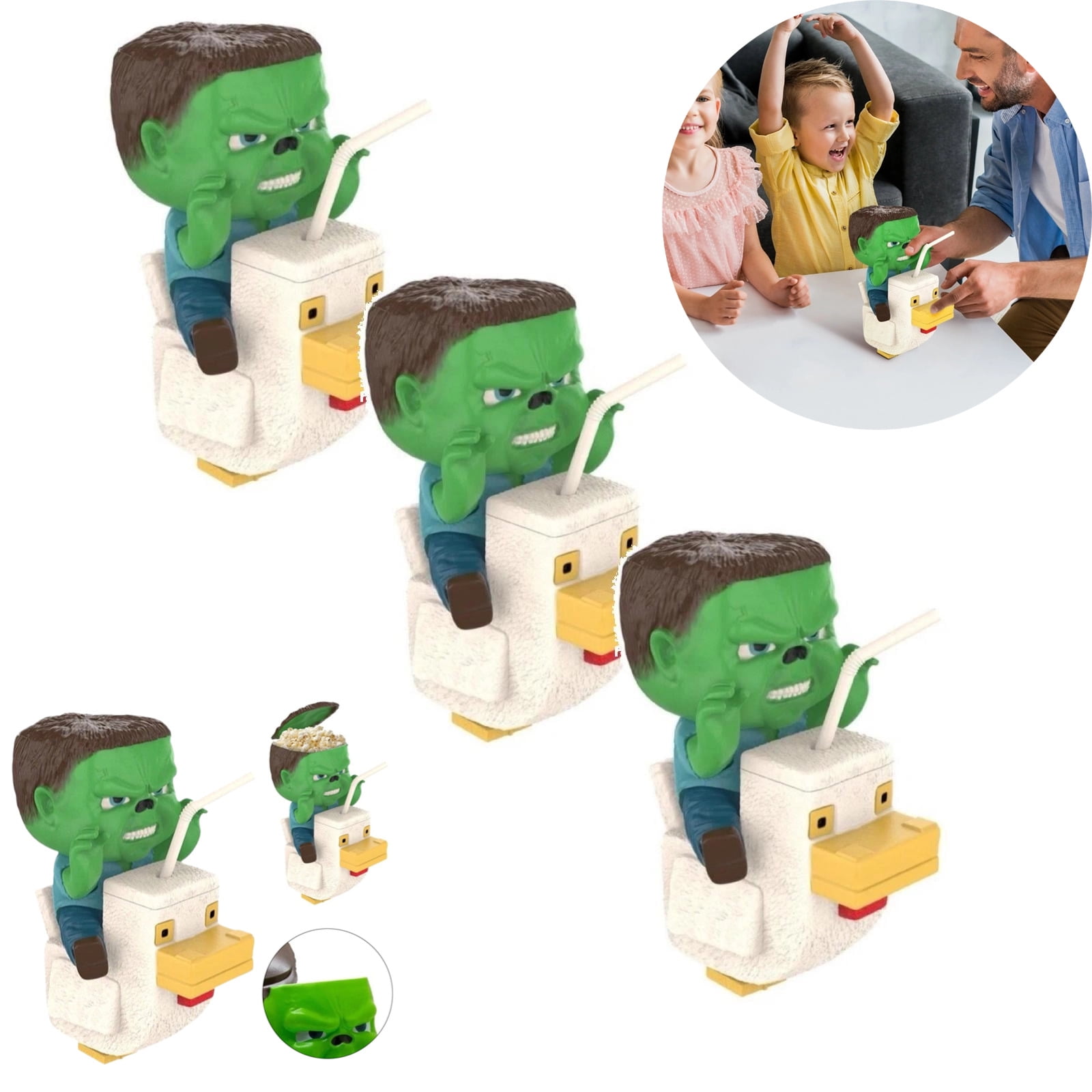 2025 NEW Funny Popcorn Bucket Popcorn Bowl MC Movie Chicken Jockey ...