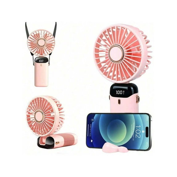 2025 NEW Handheld Fan, Combination Pack-White-Handheld Fan With 4000 ...