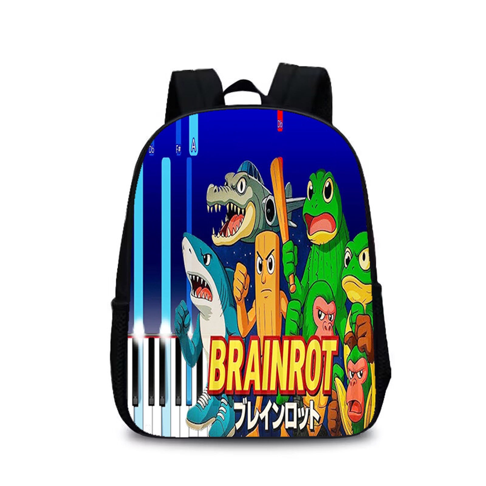 2025 NEW! Italian Brainrot School Backpack - 13.7 Inch Back to School ...