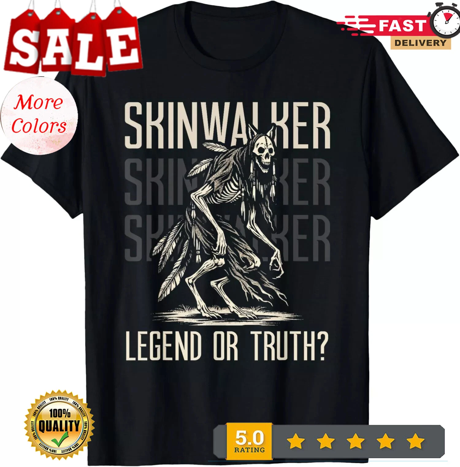 2025/NEW LIMITED Skinwalker Legend Or Truth Mythical Creature Folklore ...