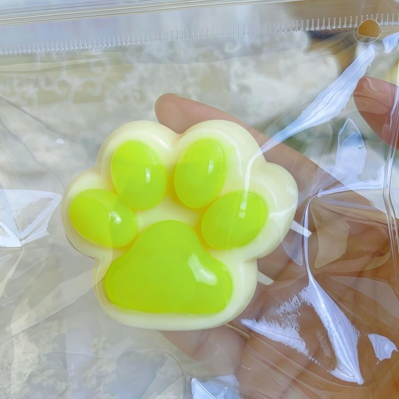 【2025 NEW】MOBECK Blue Shining Cat Paw Squeeze Toy 2.76 Inch Taba ...