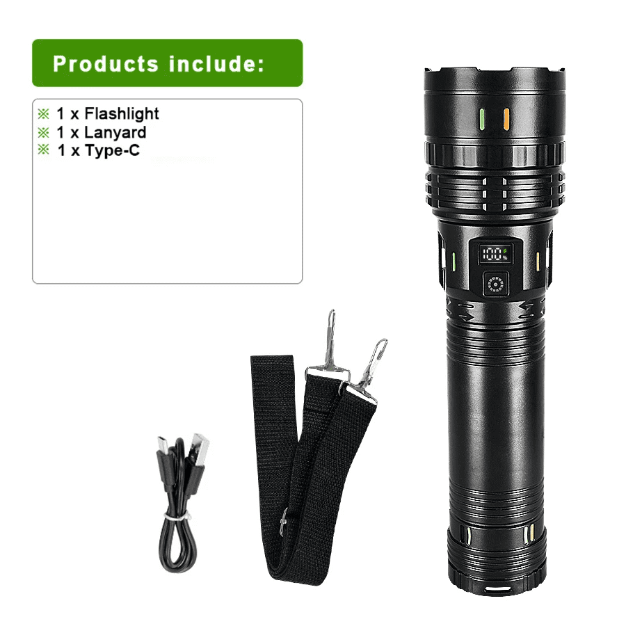 2025 NEW Most Powerful Flashlight 5000M Long Shot Torch Light ...