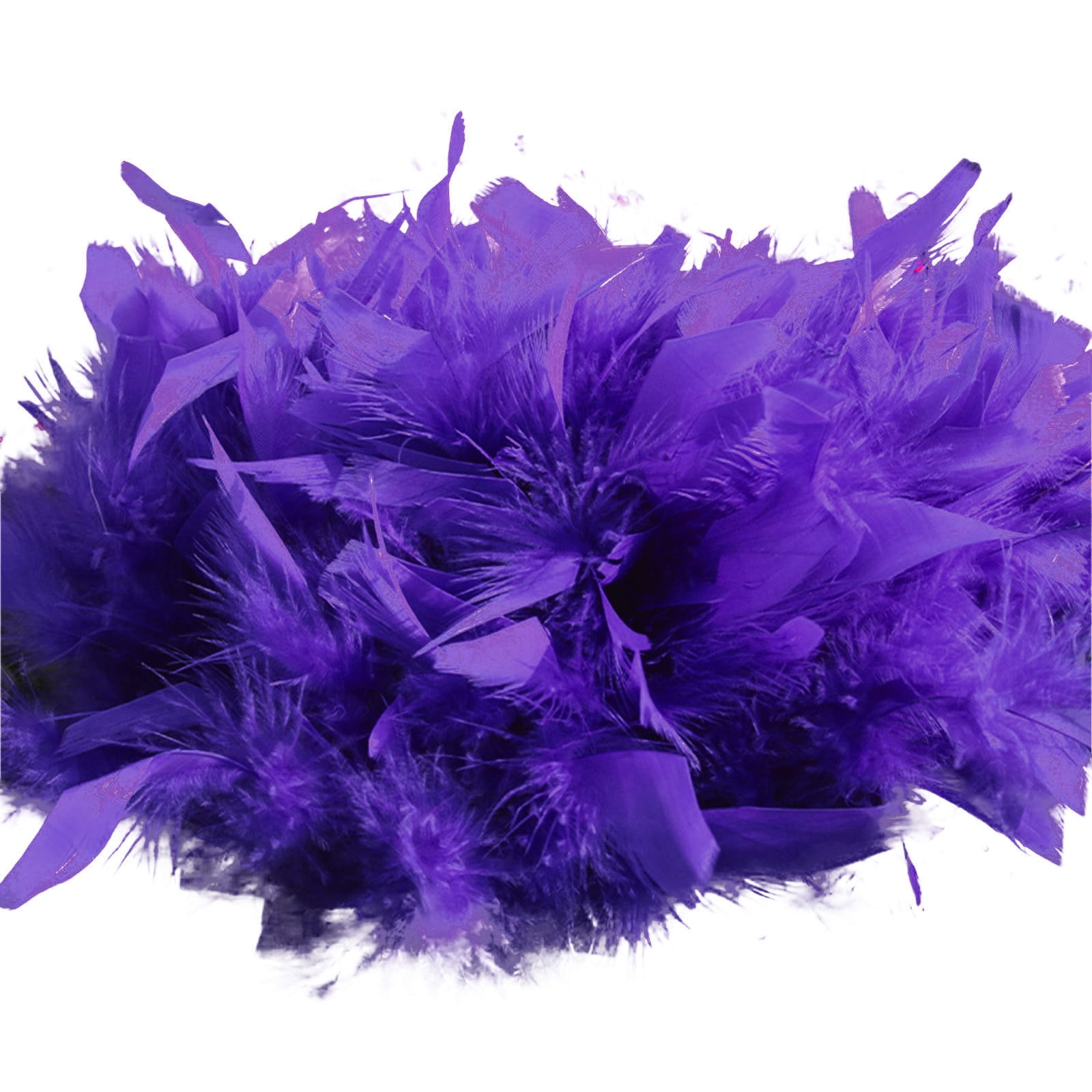 2025 NEW No. 16 Purple-1 Meter Feather Strip Decorative Feather Turkey ...