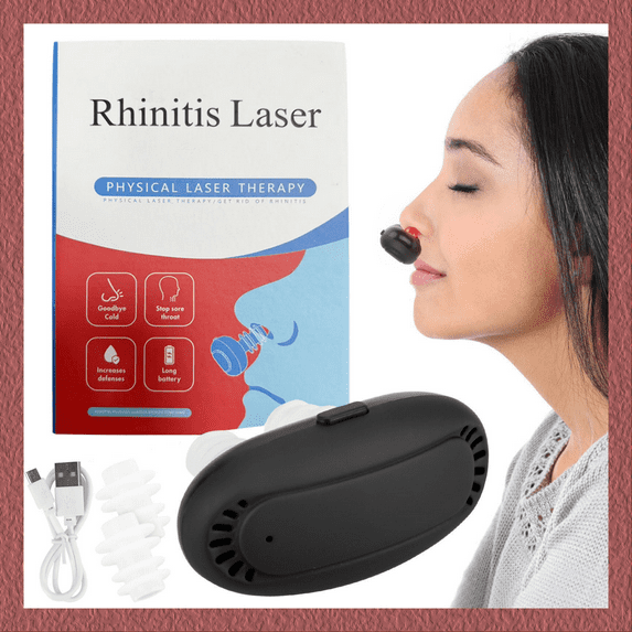2025 NEW Sinus Device Red Light, USB Rhinitis Instrument Colds Nose Red Light Nasal Comforter ...