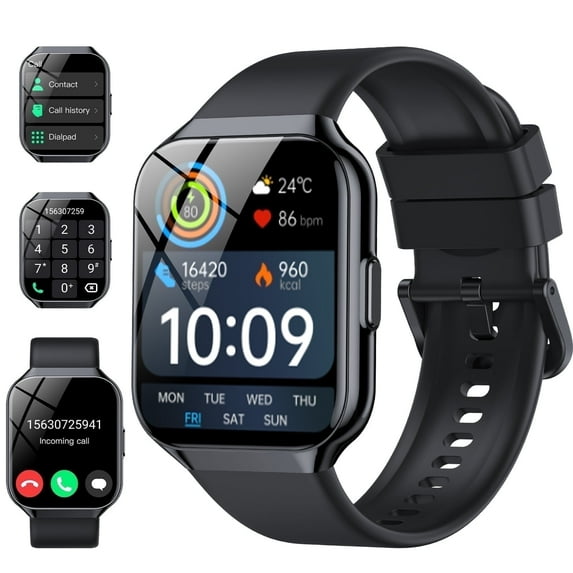 2025 NEW Smart Watch, 1.96''HD Screen SmartWatch for Men Women's ...