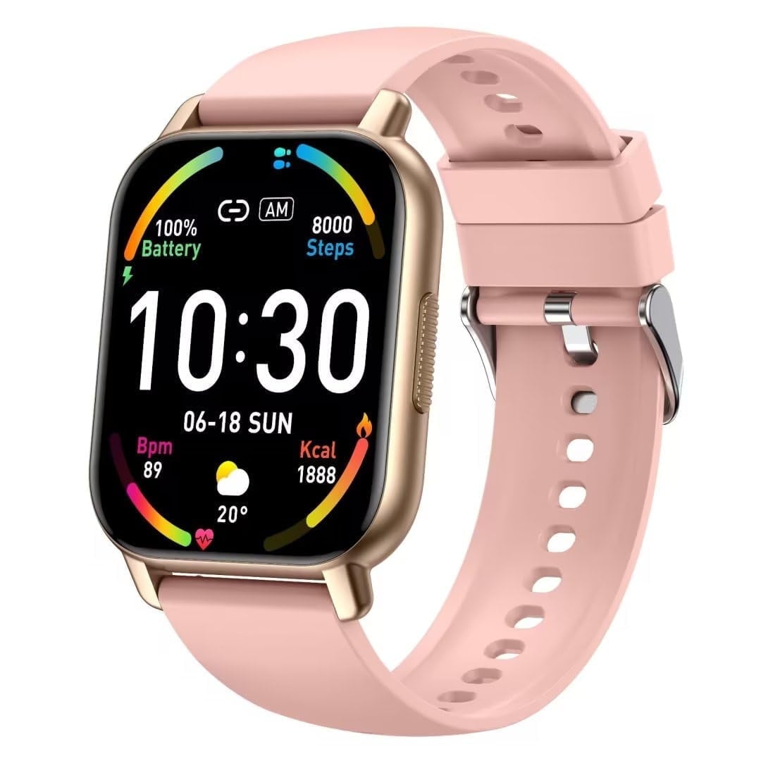 2025 Smart Watch for Android iPhone, 1.96'' HD Screen, IP68 Waterproof ...