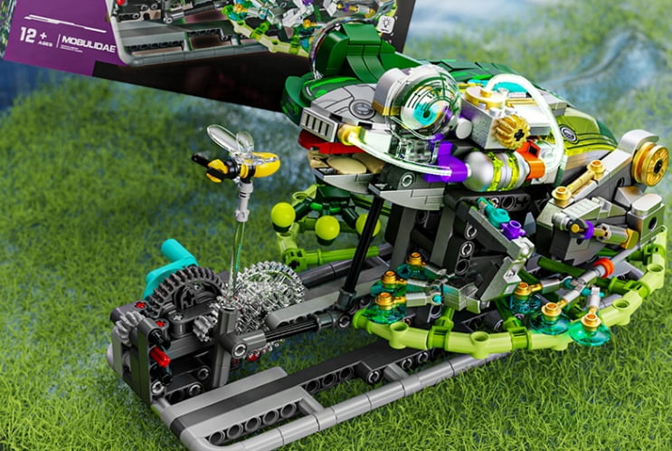 2025 NEW Steampunk Shark Building Kit - Mechanical 3D Model with LED ...