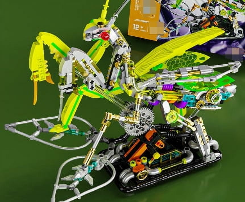 2025 NEW Steampunk Shark Building Kit - Mechanical 3D Model with LED ...