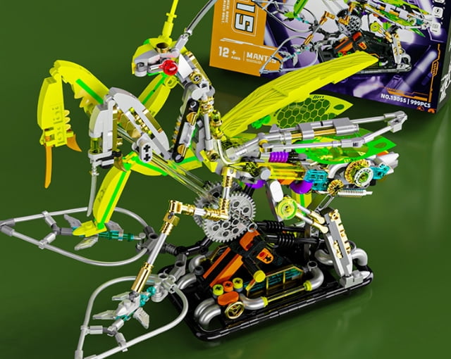 2025 NEW Steampunk Shark Model Kit – DIY Mechanical 3D Shark with LED ...