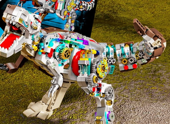 2025 NEW Steampunk Shark Model Kit – DIY Mechanical 3D Shark with LED ...