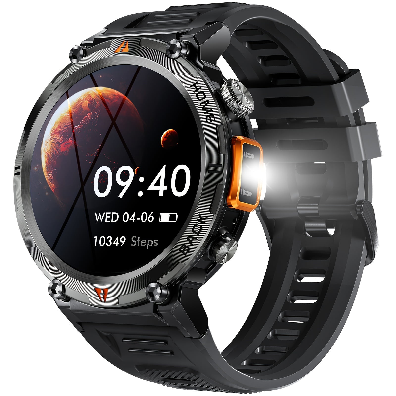 2025 New 1.96" HD Touch Smartwatch for Men - Wireless Call Answer/Make ...