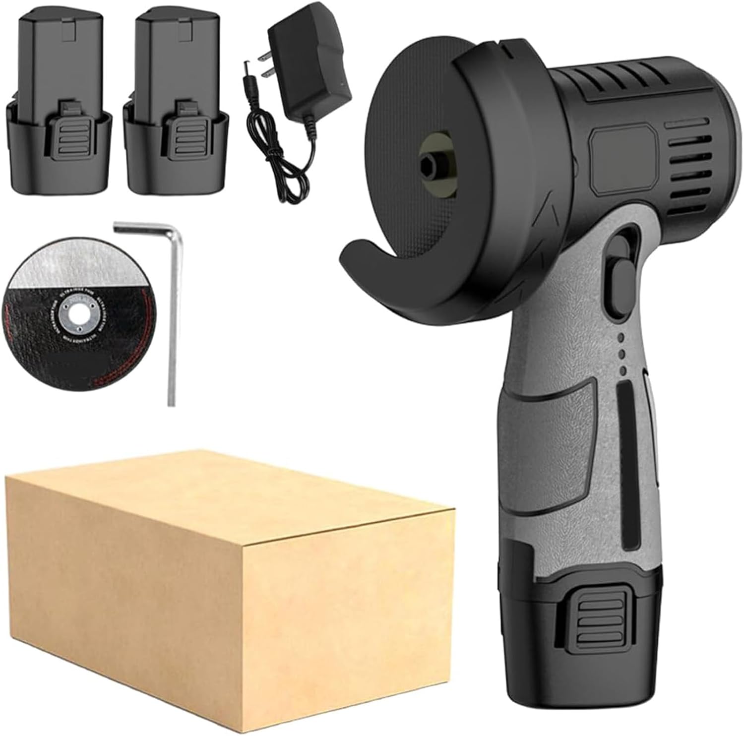 2025 New 12V Mini Angle Grinder with Cutting Disc, Multifunctional ...