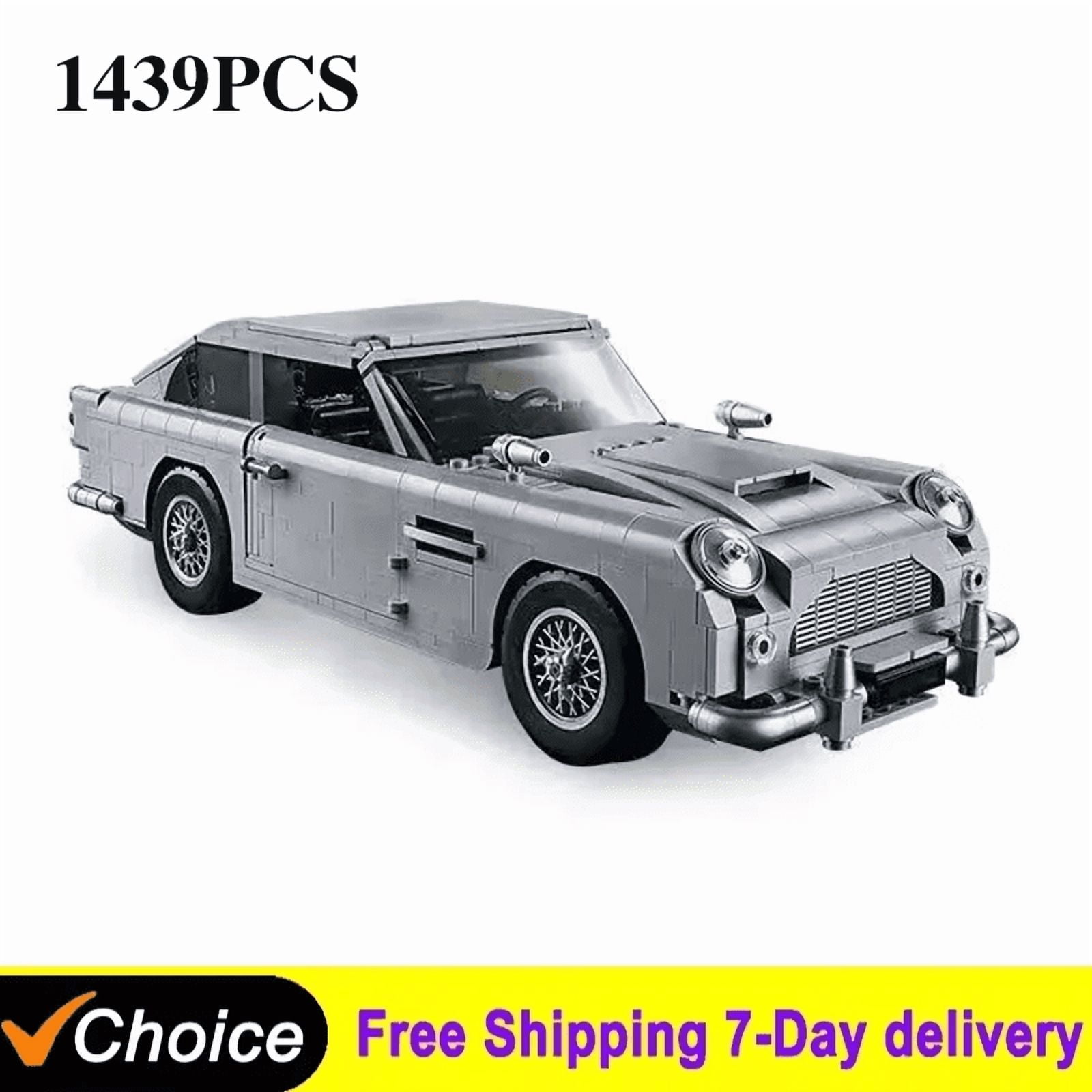 2025 New 1439PCS DIY Classic English Style Retro Building Blocks Car ...