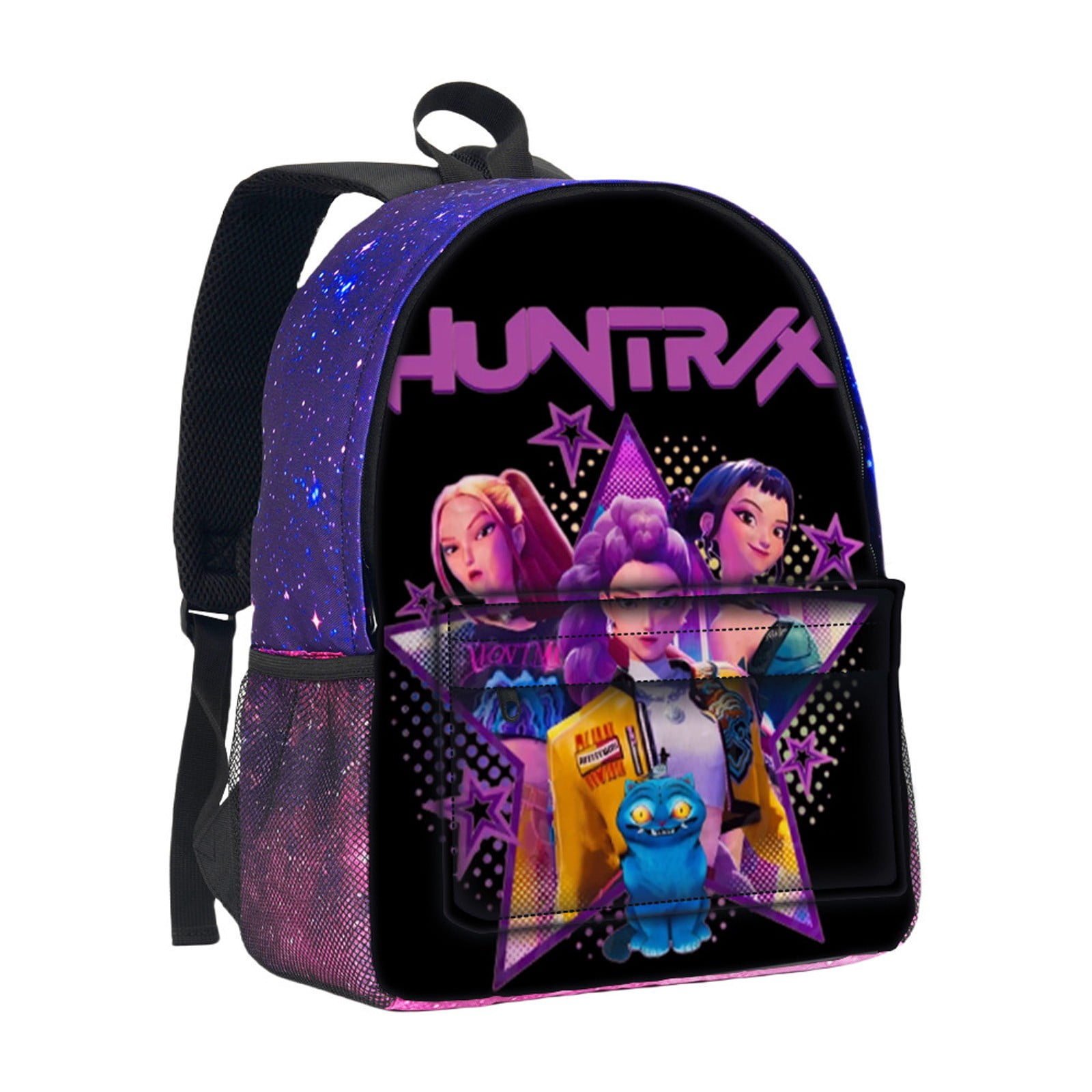 15.7 INCH Lightweight Huntrix Pop Stars Demon Hunters Backpack, Travel ...