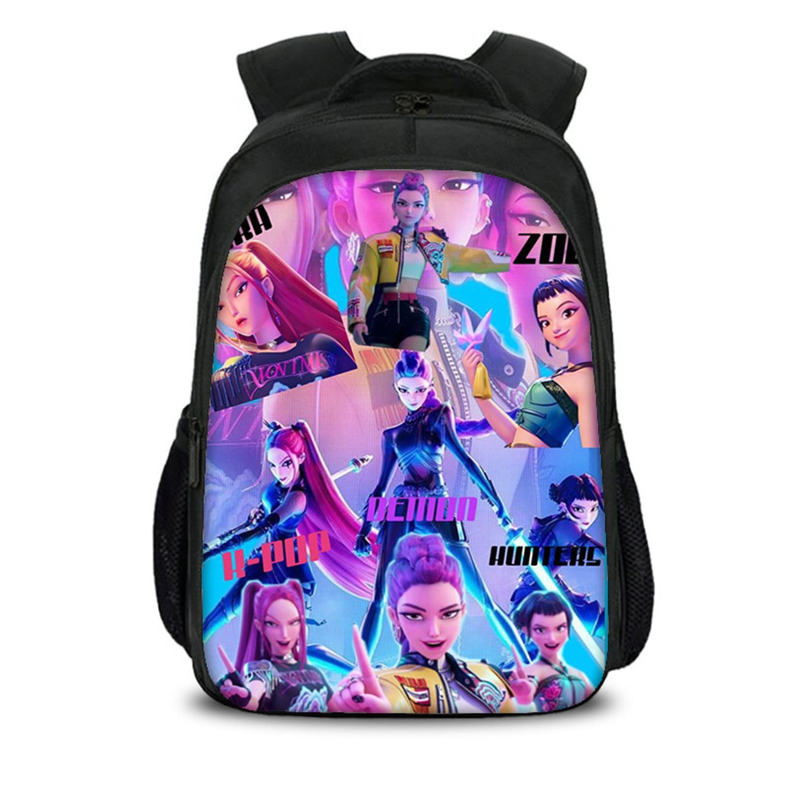 2025 New 15.8 INCH Lightweight Huntrix Kpop Demon Hunters Backpack ...