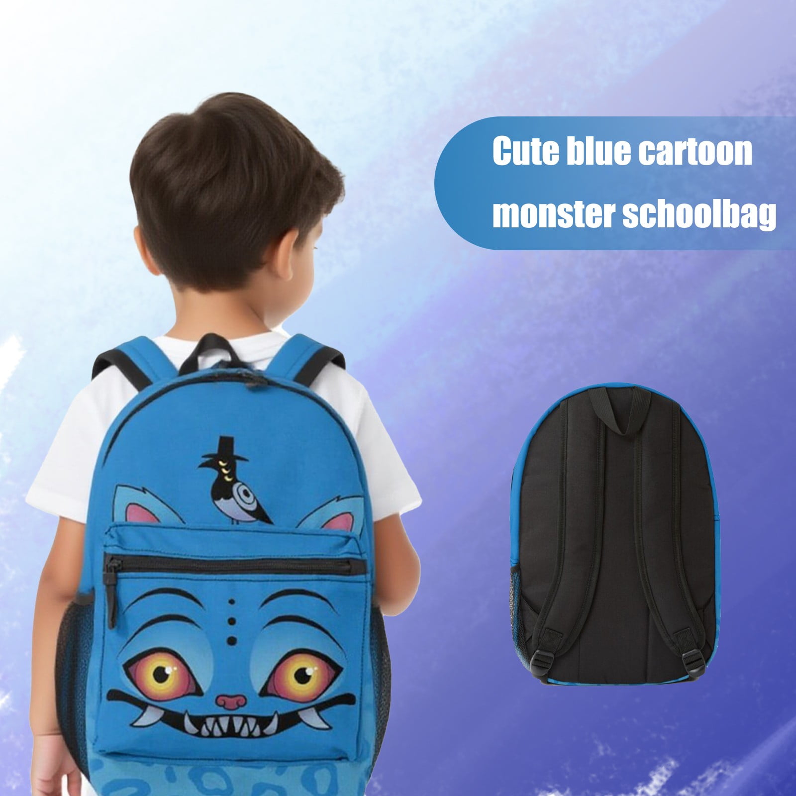 2025 New 17.3 INCH Lightweight Kpop Demon Hunters Backpack, Travel ...