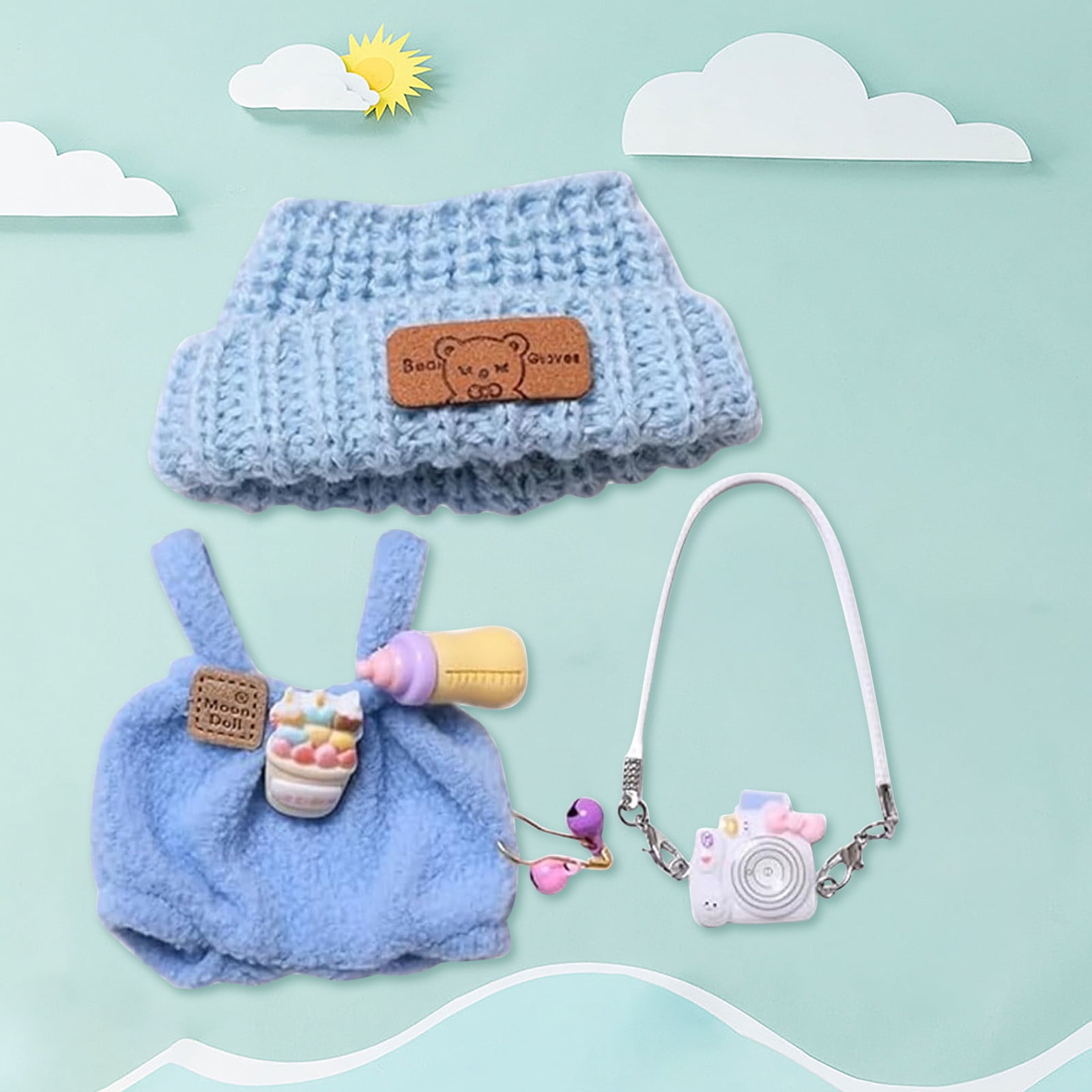 2025 New 17cm Doll Clothes Collection - Miniature Cute Outfits with Accessories for Dolls Cute ...