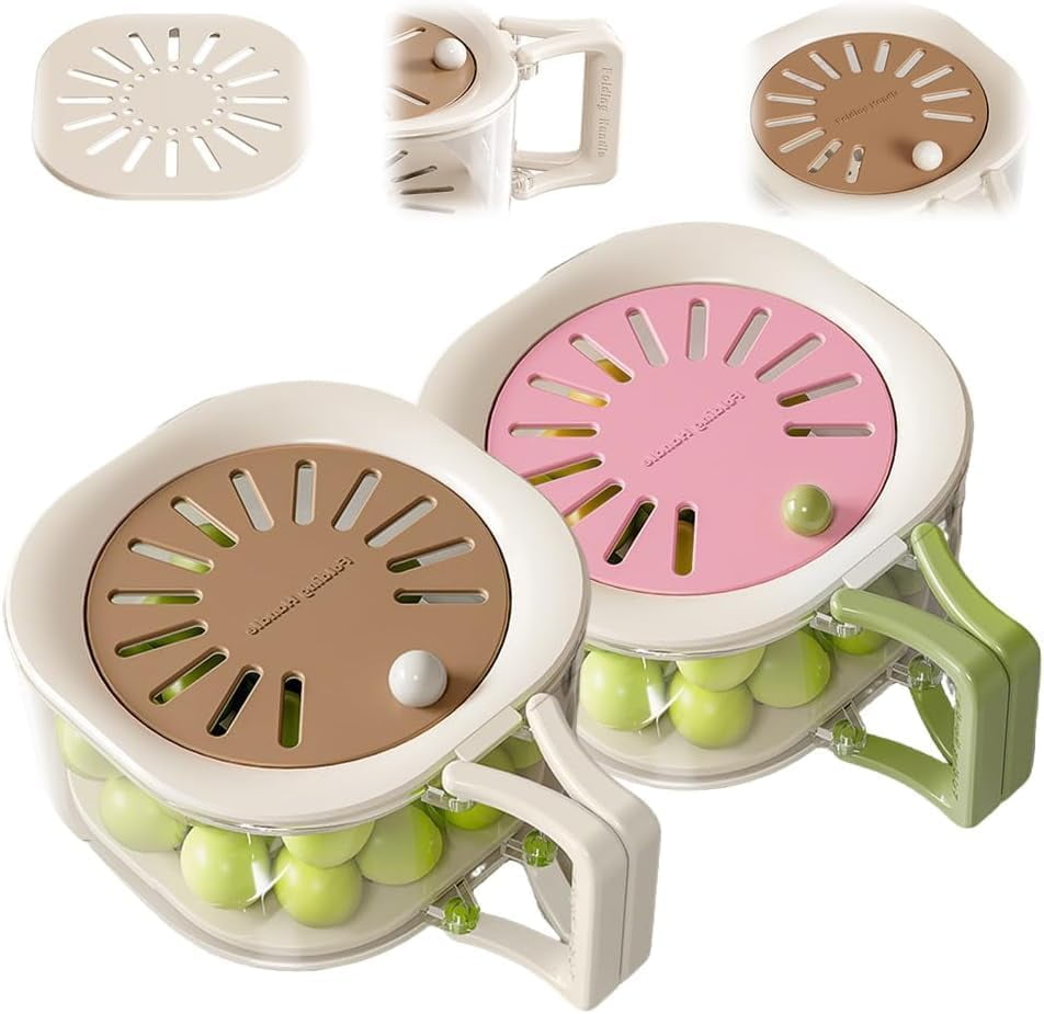 2025 New 2 In 1 Draining Basket Versatile Fruit Washer and Strainer ...