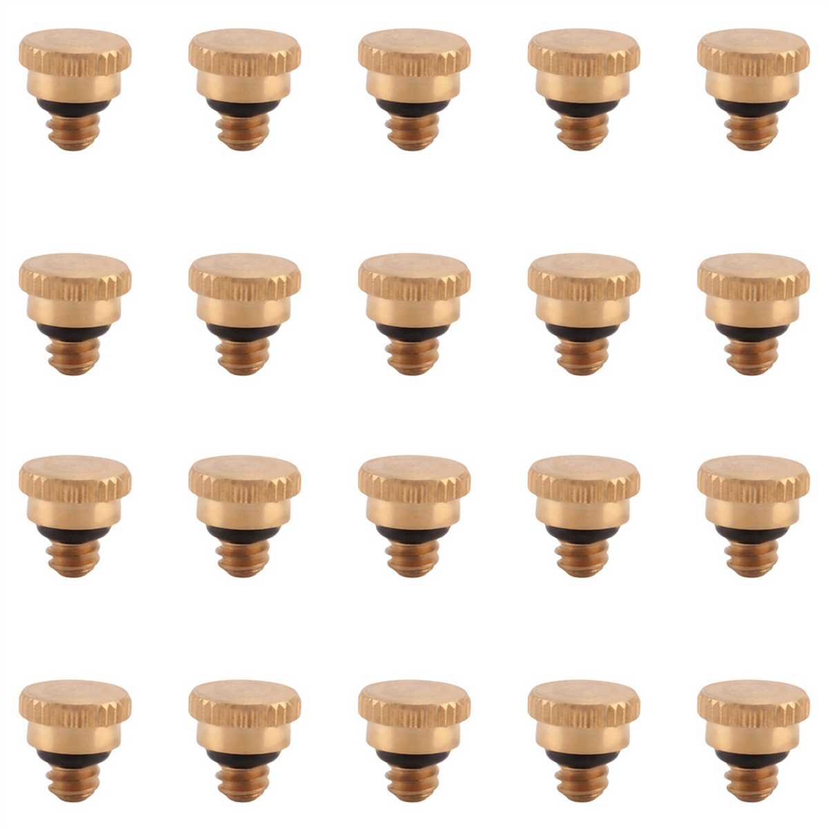 2025 New! 20PCS 10/24 Screw Thread Brass Misting Nozzle Plug Low ...