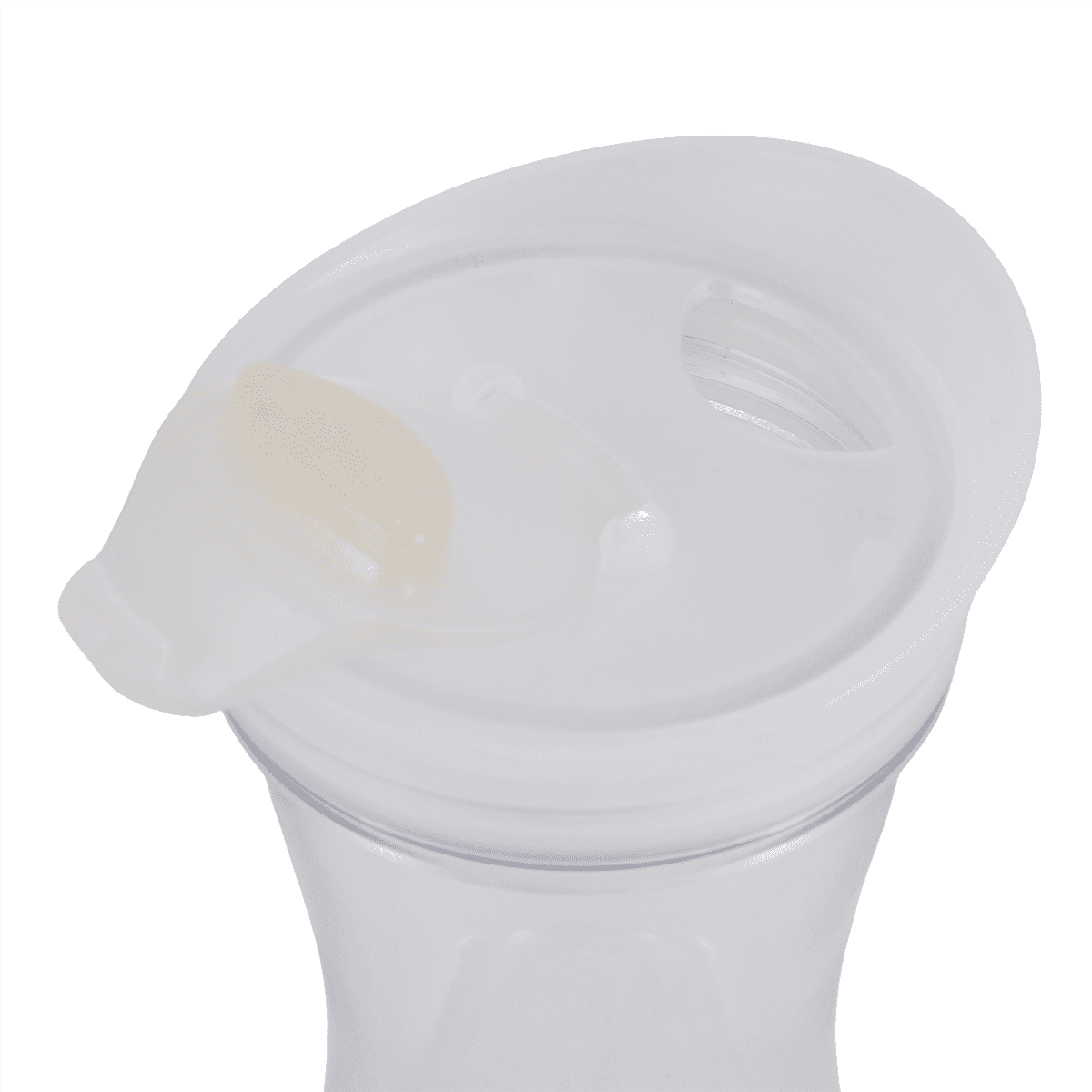 2025 New! 2Pcs 0.6L Plastic Water Carafes with White Flip Tab Lids ...