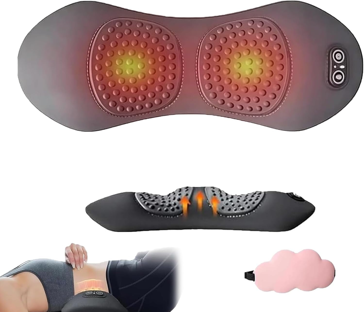 2025 New 3-in-1 Back Massager with Traction Lifting and Vibration ...